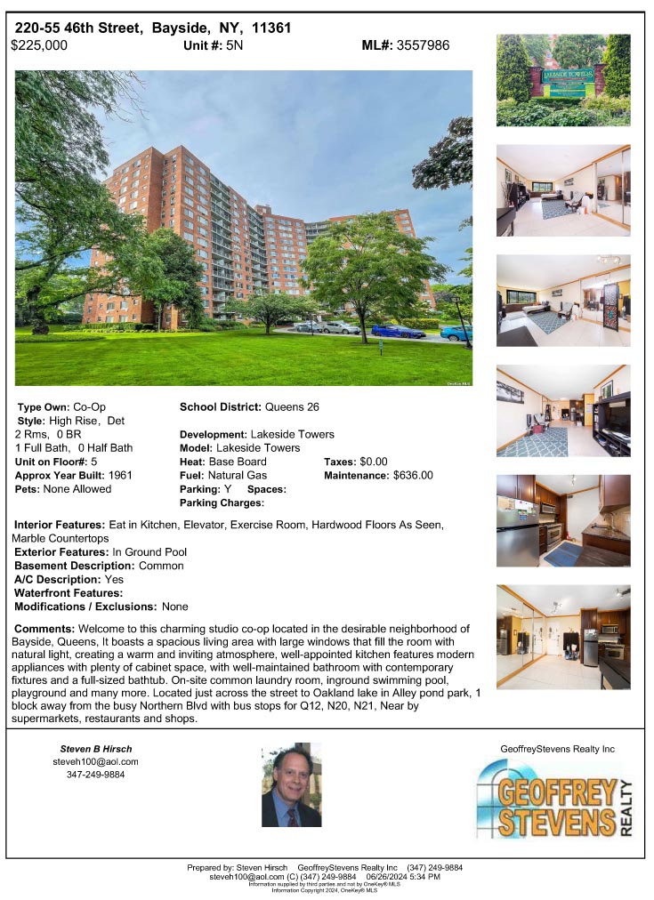 Lakeside Towers Coops for Sale | Lakeside Towers